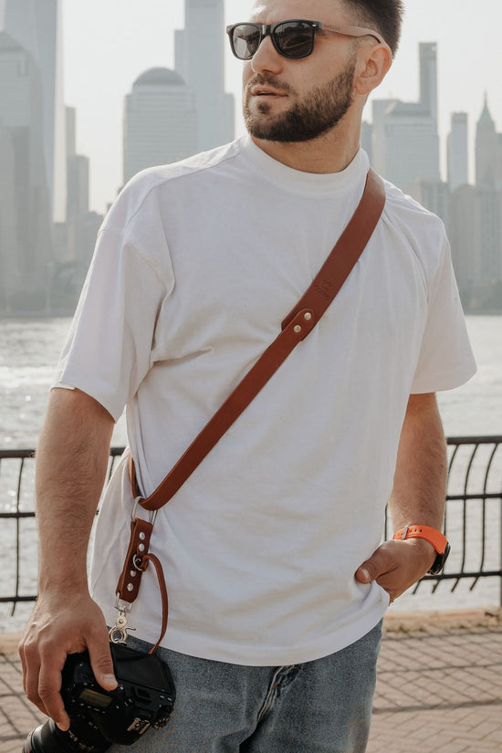 Buy 📸 Single Camera Strap (Tan) | Official camera harness at Coiroshop ...
