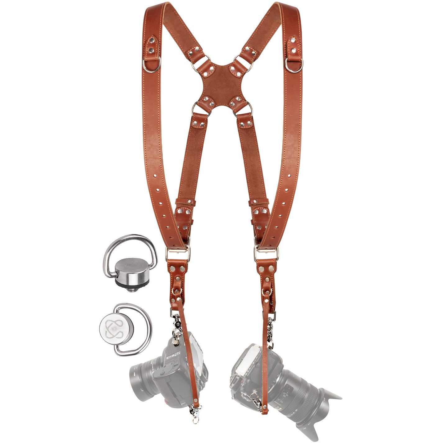 Buy Tan Padded Camera Harness | Official dual harness at Coiroshop.com ...
