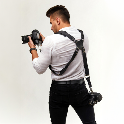 Buy Black Padded Camera Harness | Official dual harness at Coiroshop ...