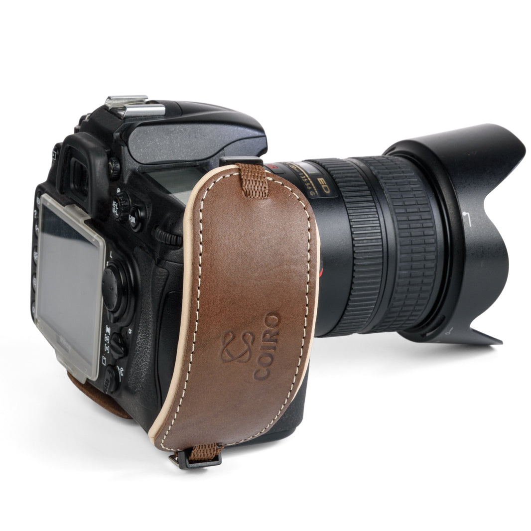 Hand Grip Camera Strap | Leather Wrist Strap – Coiro Shop
