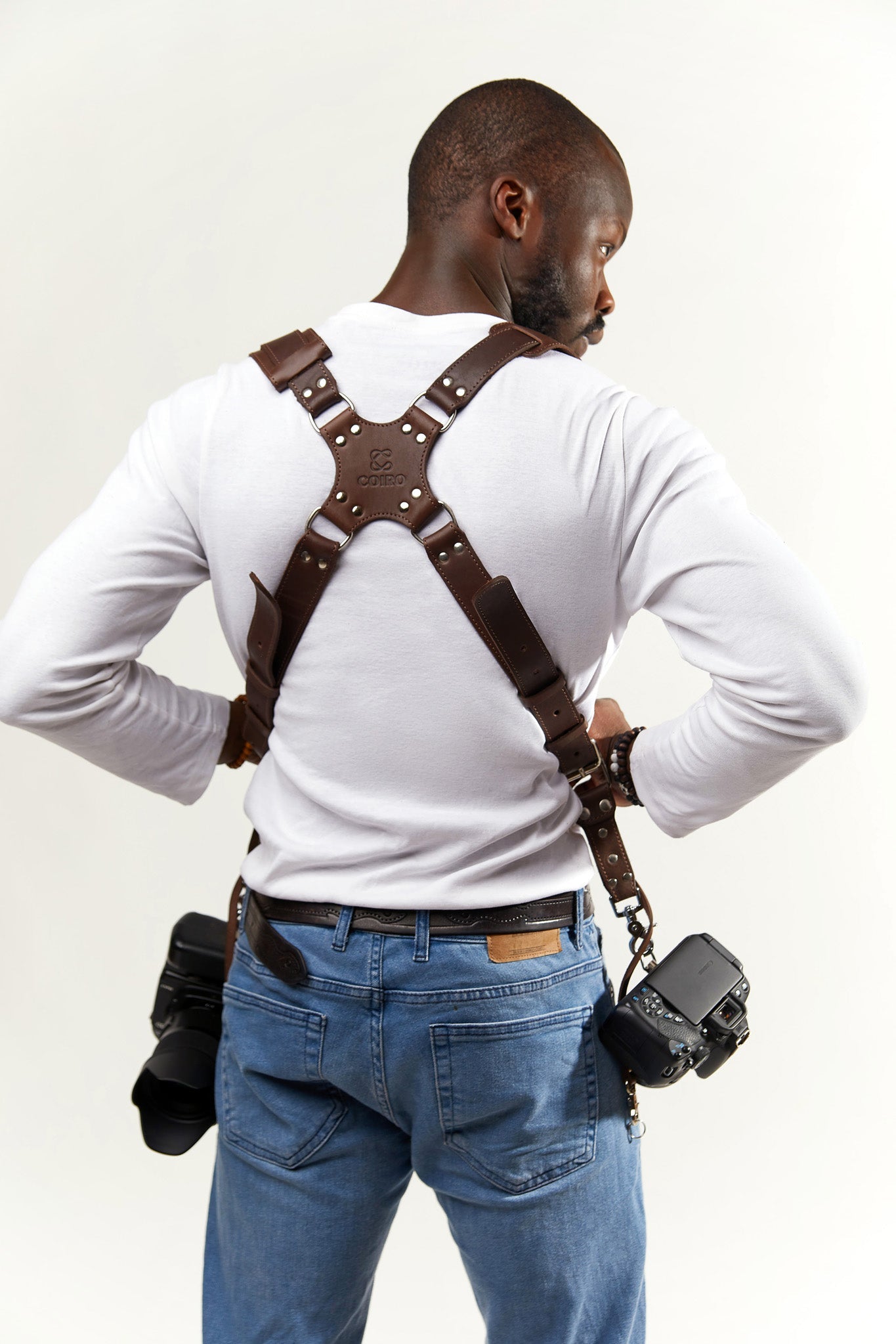 Brown Padded Camera Straps – Coiro Shop