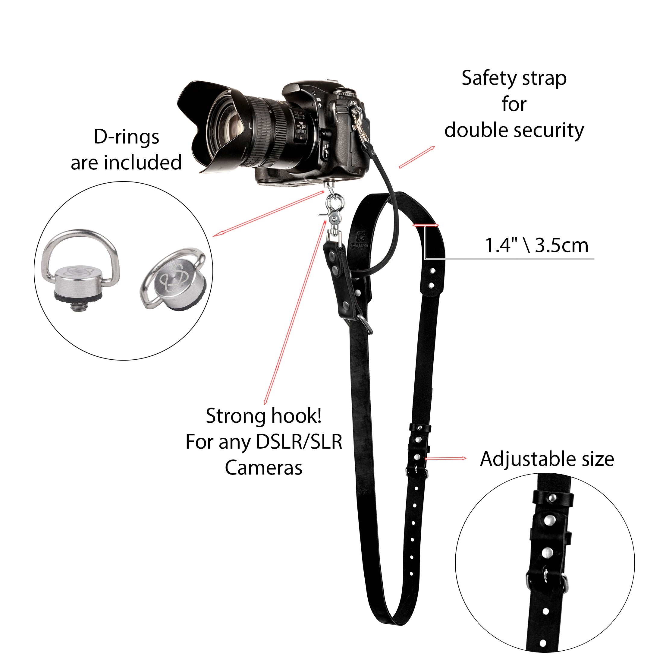 Single Camera Strap – Coiro Shop